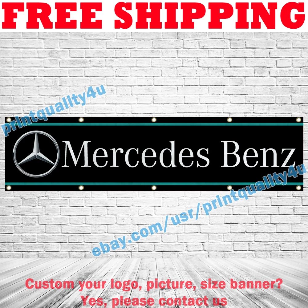 Garage Mercedes Flag