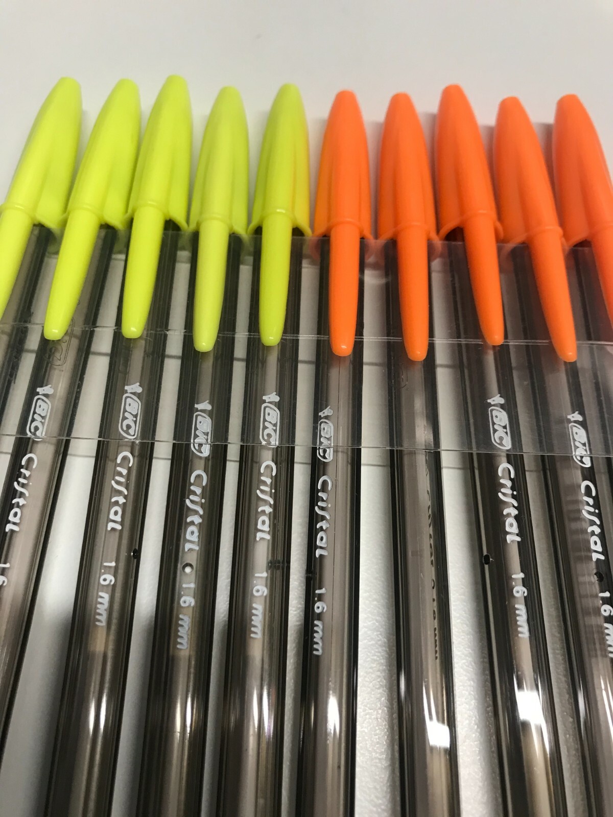 BIC® Cristal 1.6mm Ball Biro Pens - Various Colours - Packs Of 10 | eBay UK