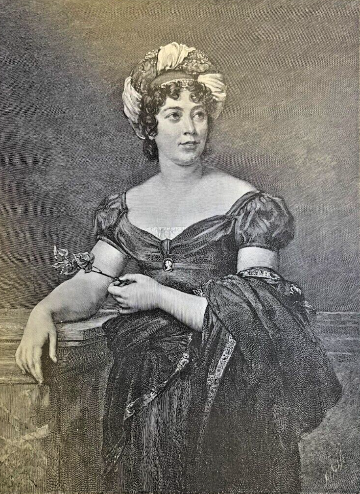 1891 France Salons of the Revolution & French Empire Mme. De Stael Mme ...