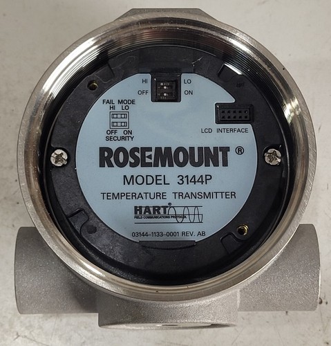 Rosemount Model 3144P Hart Transmitter Module 03144-1133-0001 Stainless ...