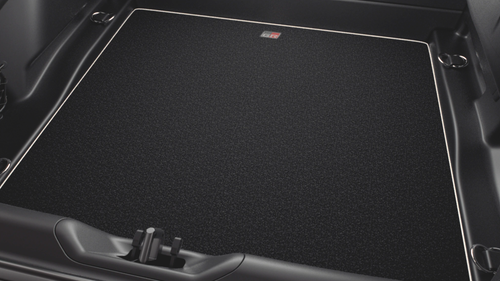 TOYOTA SUPRA CARGO MAT TEXTILE BLACK MAT WITH GR EMBLEM JULY 2019> NEW ...
