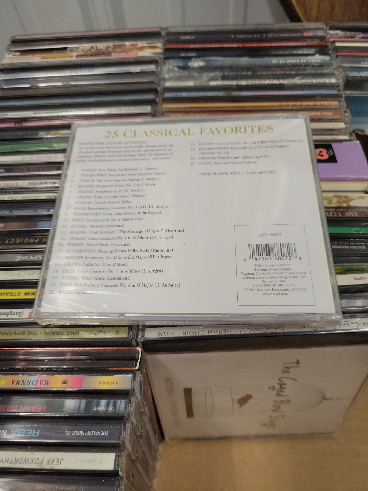 25 Classical Favorites (CD, 1992, Vox Cameo Classics) for sale online ...