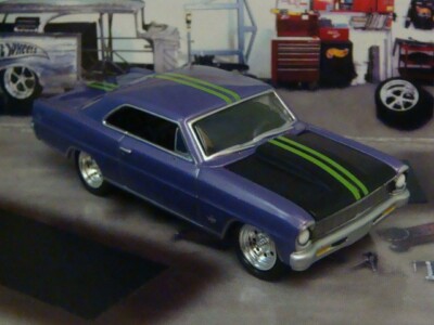 1966 Chevy II Nova SS L79 327 V8 Super Sport Muscle Car 1/64 Scale Ltd ...