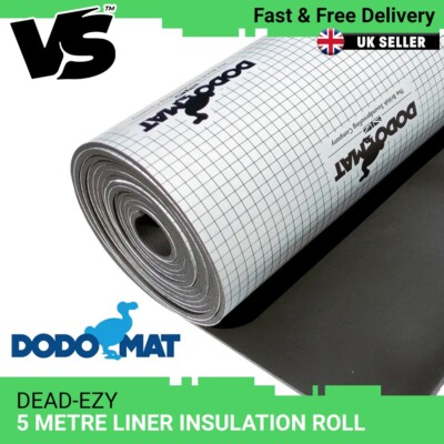 DODO MAT DEAD-EZY INTERIOR SOUND PROOFING FOAM CAMPER LINER INSULATION ...