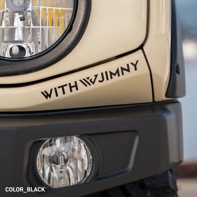 SUZUKI Jimny Cutting sticker / wide logo ver.2 with Jimny Dark Gray | eBay