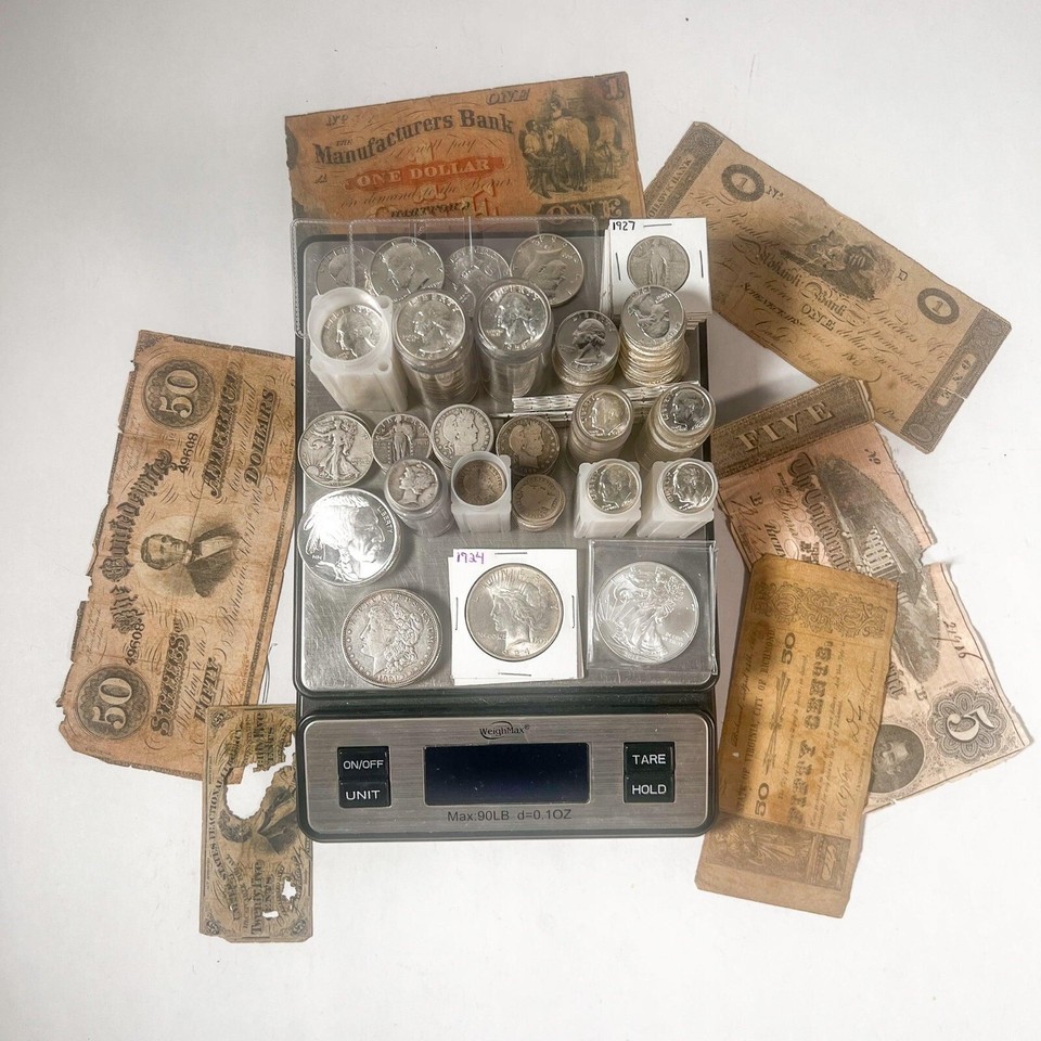 U.S. Silver Scale Mixed Lot (Vintage U.S. Silver Coins) | LIQUIDATION ...