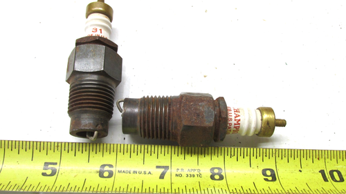 2 Old Used 1930s Champion 31 Model T ? ? Ford ?? Spark Plug | eBay