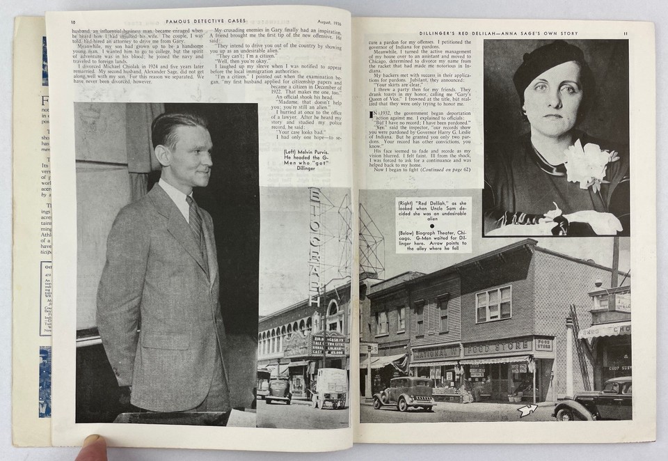Famous Detective Cases, August 1936 Vintage True Crime Stories, The ...