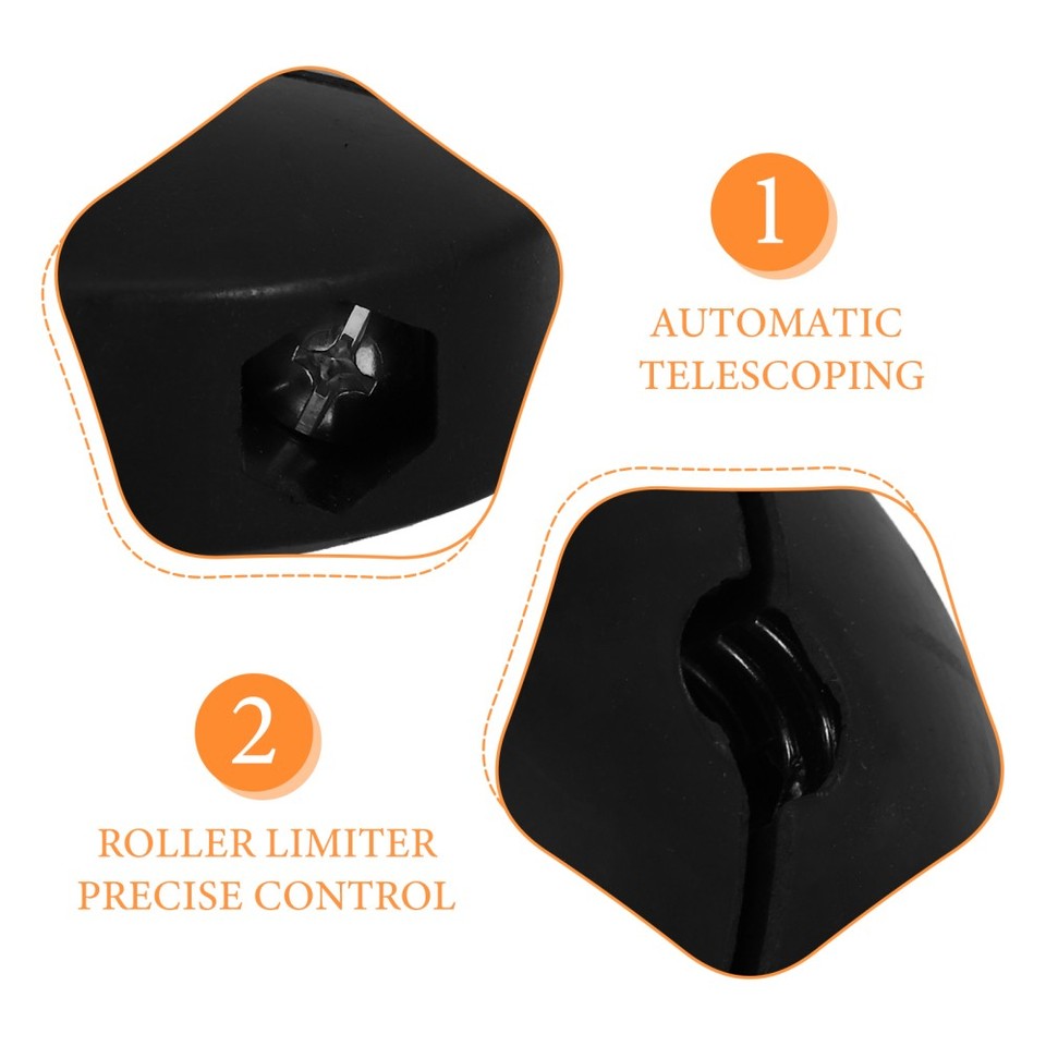 2 Pack Pipe Reel Accessories Rubber Hose Ball Stop Reels Stopper Cord ...