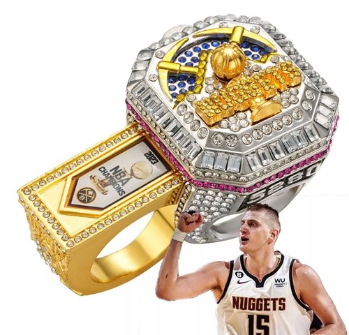 2023 Denver Nuggets Official Championship Ring Nikola Jokic With ...