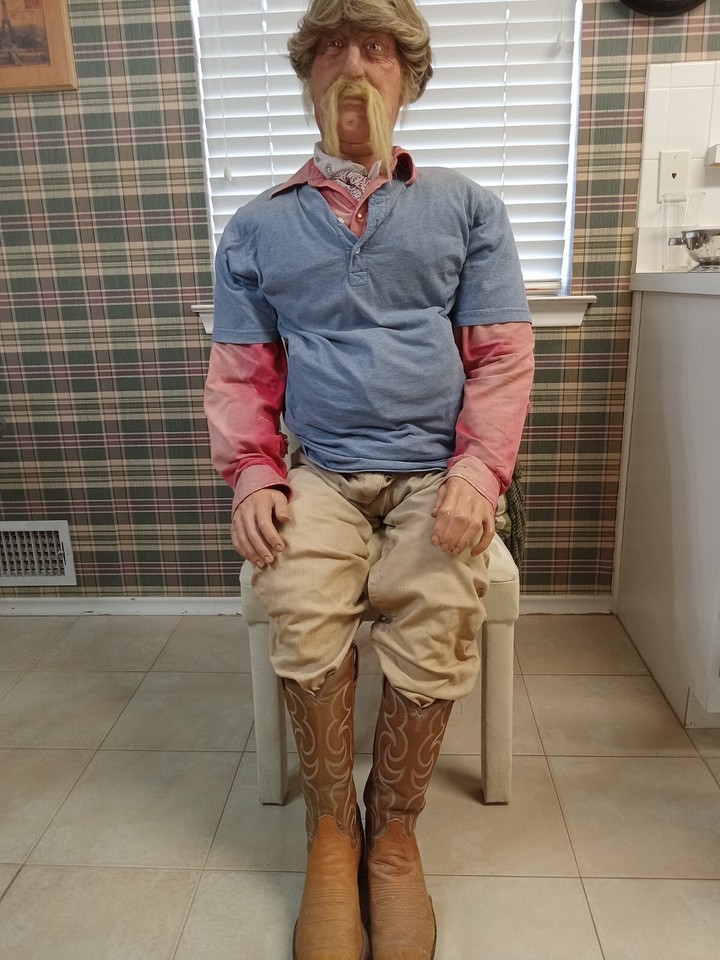 Life size cowboy dummy | eBay