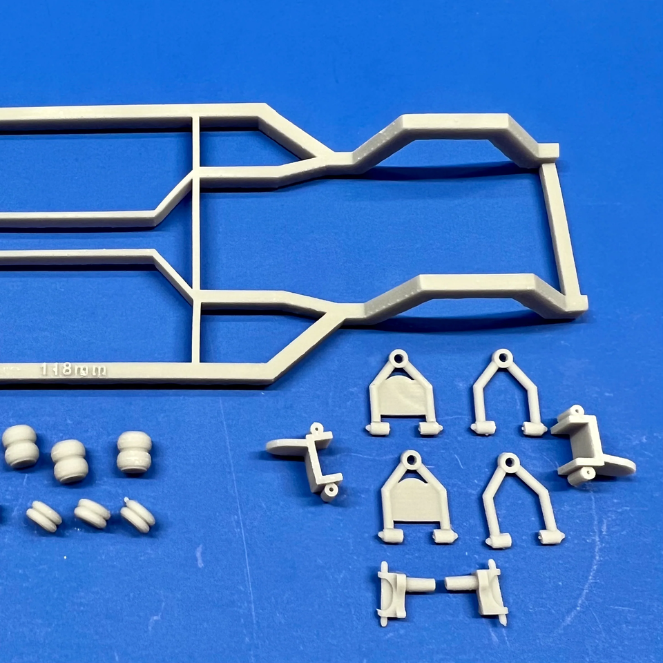 V0 C1500 Drop Kit Frame Chassis w/ Suspension for Chevy Kits 1/25 | eBay