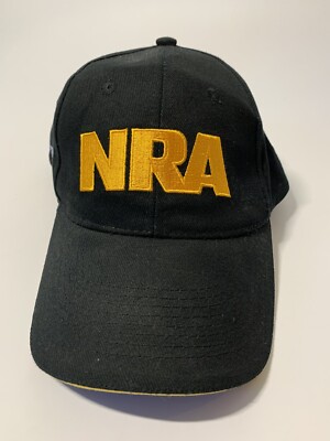 Vintage NRA Baseball Style Hat With USA Flag Adjustable Strap | eBay