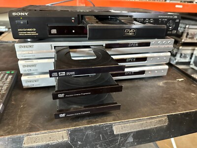 Lot of 4 SONY DVD players! ALL TESTED AND WORKING! | eBay
