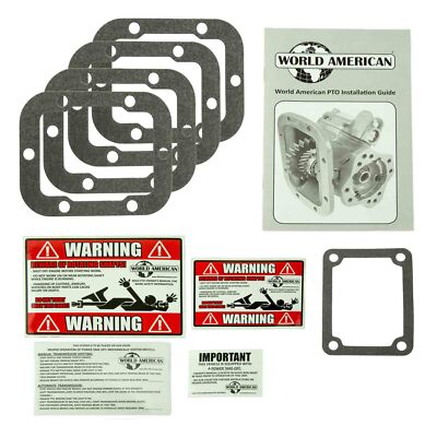 6 BOLT PTO MOUNTING GASKET KIT - REMOTE SHAFT | eBay