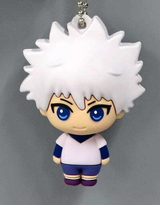 Killua Zoldyck Hunter x Hunter Three Dimensional Rubber Mascot 01 Key ...