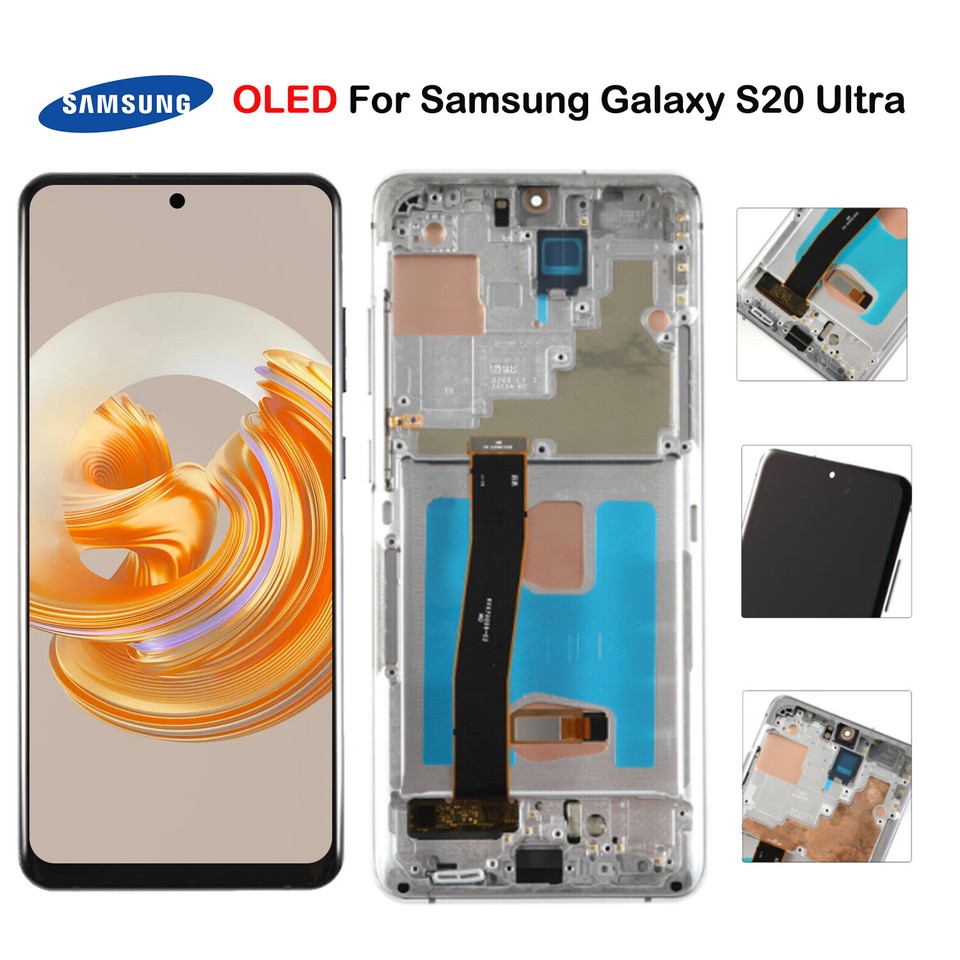 For Samsung Galaxy S20/S20 Plus/S20 Ultra/FE LCD/OLED Display Screen ...