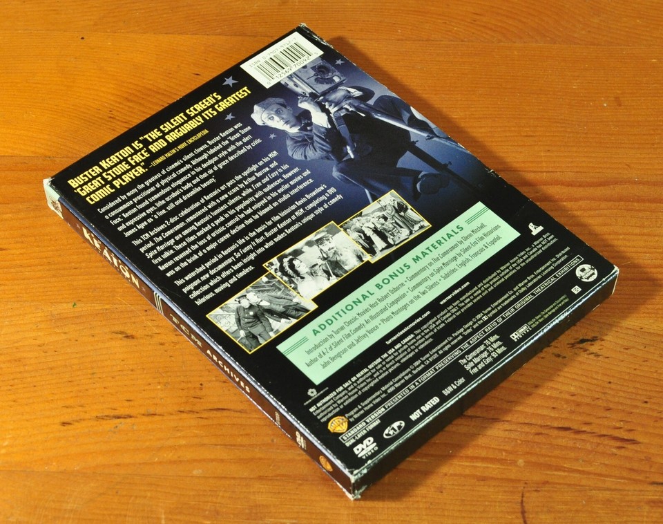 TCM Archives: Buster Keaton Collection DVD Turner Classic Movies Silent ...
