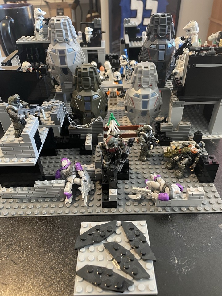 Halo ODST Alpha Nine mega construx complete set +Spartan CQB LISTING ...