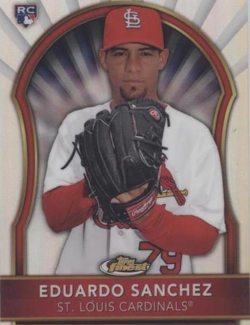 2011 Topps Finest - Eduardo Sanchez #99 Refractor /549 (RC) for sale ...