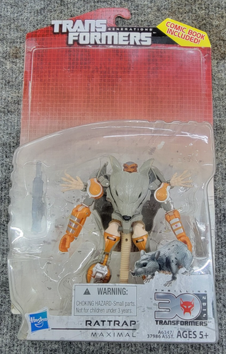 Transformers Generations RATTRAP Complete Thrilling 30th Beast Wars Rat ...