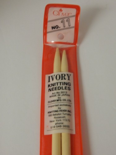 Clover ~ Size 11 Knitting Needles * Plastic | eBay