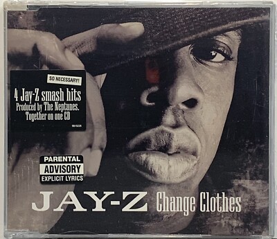 JAY Z Change Clothes CD UK Import 2003 Rocafella The Neptunes 4 Tracks ...