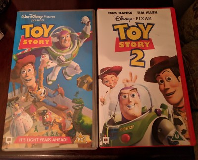 Toy Story 1 & 2 VHS in excellent condition | eBay