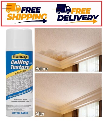 Homax Aerosol Popcorn Ceiling Texture, 16 oz | eBay