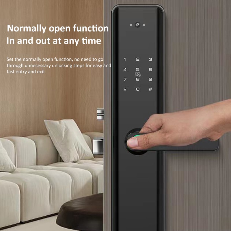 6 in-1 Smart Door Lock Wifi Biometric Fingerprint Touch Password ...