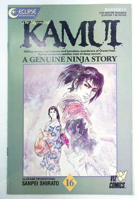Legend of Kamui (Eclipse; Viz) #16 Jan-1988 [7AF] FN/VF | eBay