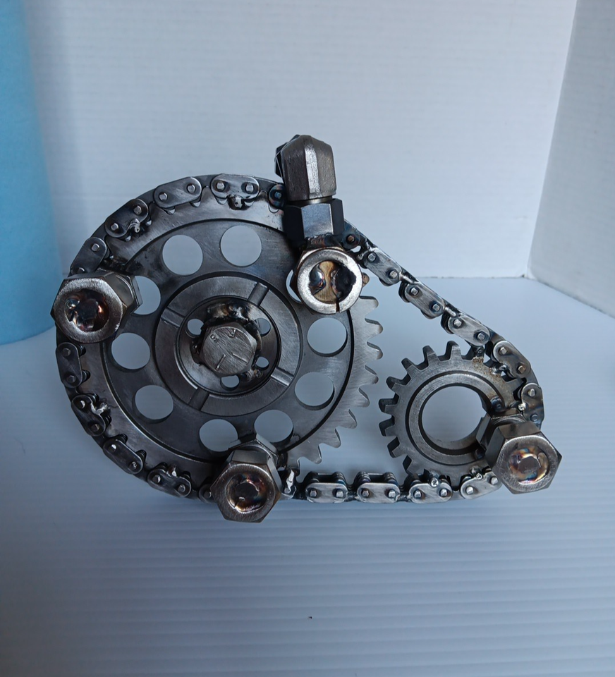 Handmade Steel Metal Shifter Parts Paper Towel Holder Garage Mancave ...