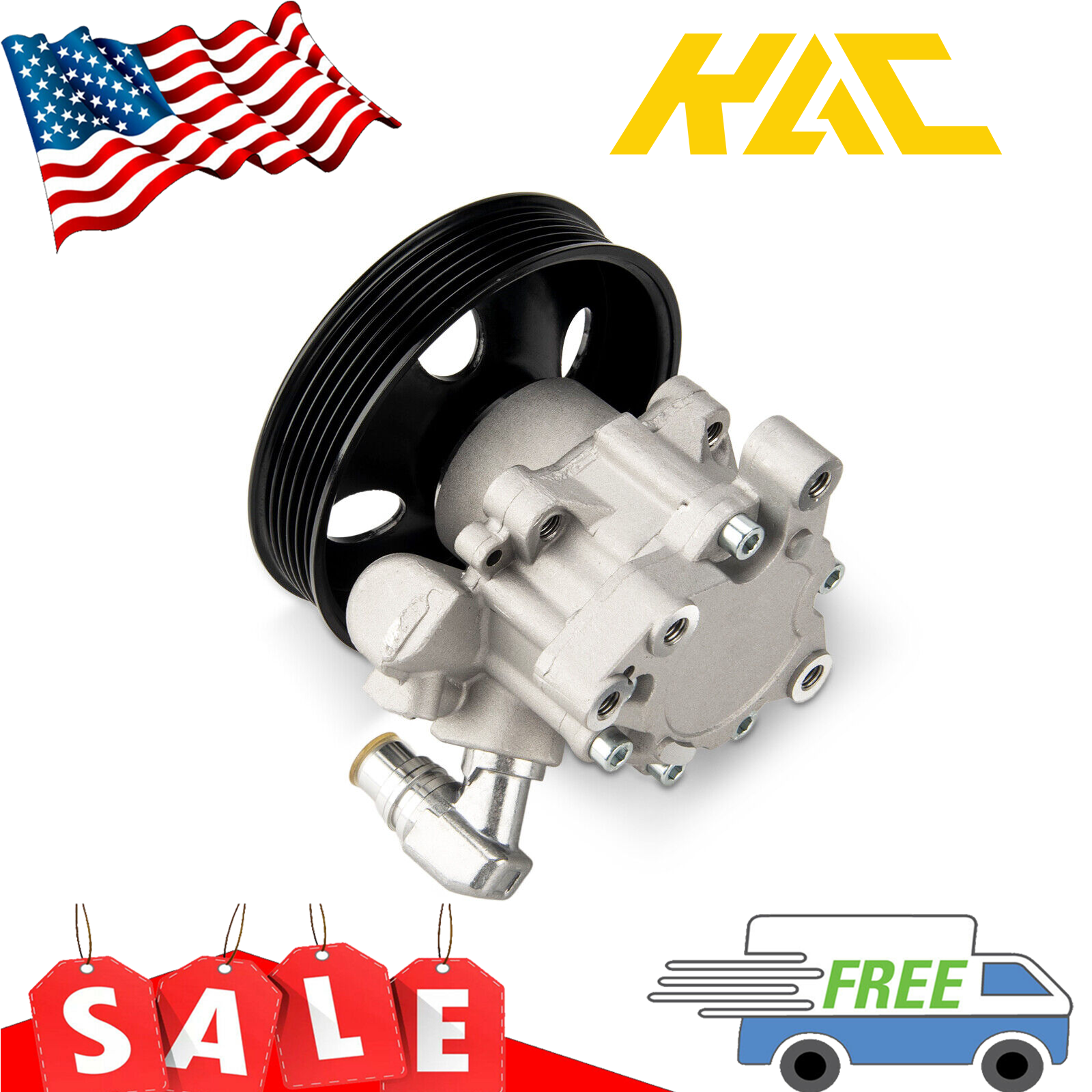 New Power Steering Pump For 2003-2006 Mercedes-Benz E500 0044661401 21 ...