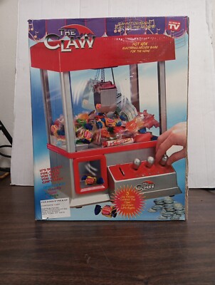 The CLAW Machine Hot NIB Electronic Arcade Game For The Home Battery ...