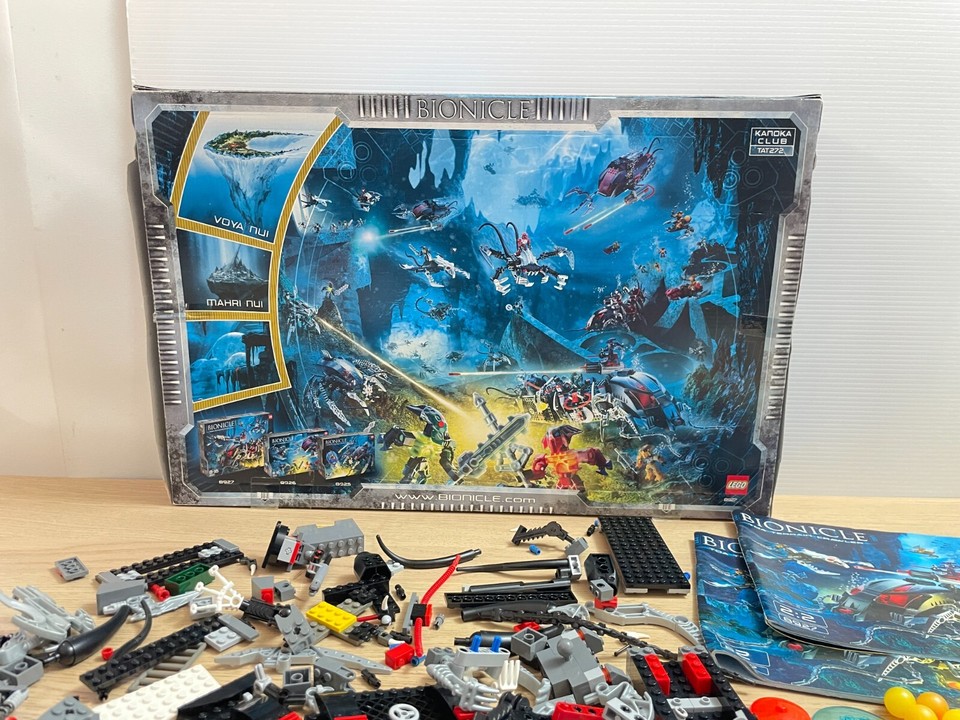Lego Bionicle Toa Terrain Crawler 8927 With Mini Figures ox and booklet ...