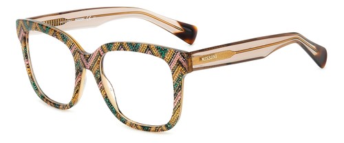 MISSONI MIS 0127 038 PATTERN PINK GREEN 51/18/140 WOMAN Eyewear Frame ...