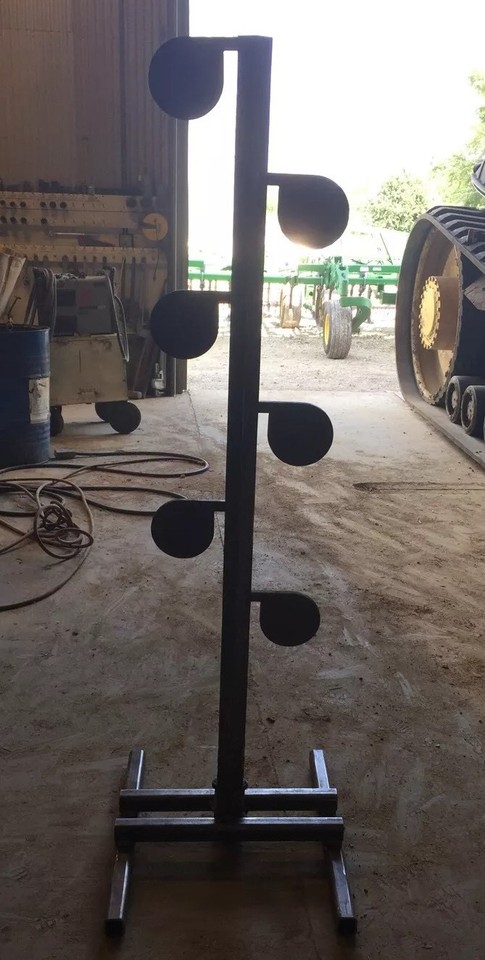 AR500 Steel Target Dueling Tree DIY Kit (6) 6" X 3/8" Heavy Duty Pivot ...