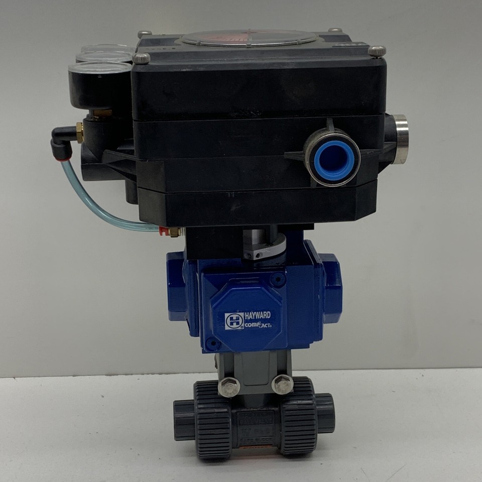 VRC VE-700G Pneumatic Positioner w/Compact H20 Actuator & Hayward 1/2 ...