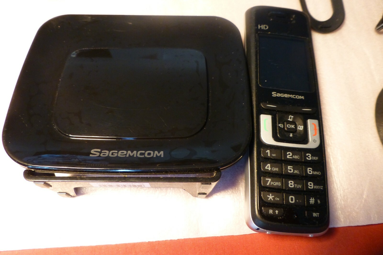 Digital Cordless Phone SAGEMCOM D680C Solo Digital HD Voice USED Good Working | eBay