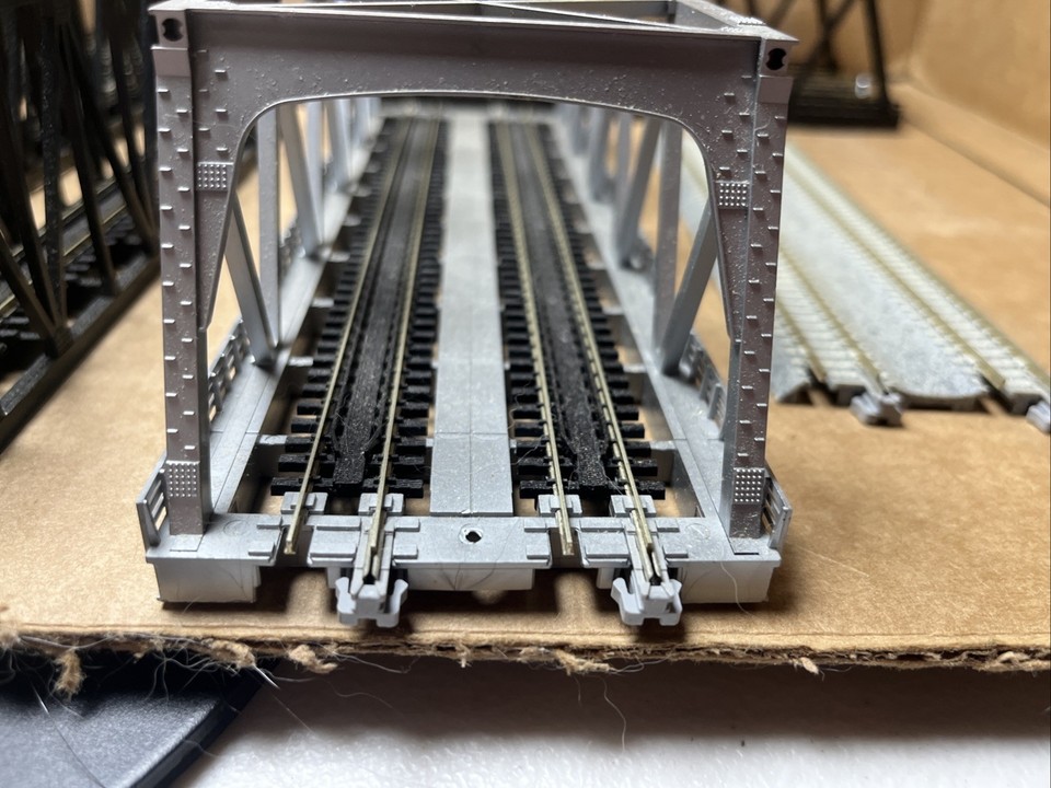 Kato Unitrack N Scale 7 Pcs Lot, Bridges And Flat track | eBay