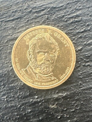 RARE Antique Ulysses S. Grant $1 Dollar Coin 1869-1877 - 2011 P - 18th ...