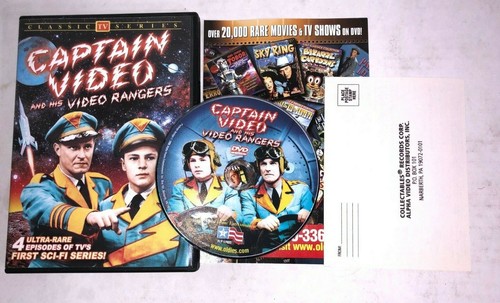 Captain Video and His Video Rangers (DVD, 2008) Al Hodge, Richard ...