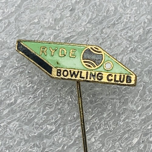 Vintage Ryde Bowling Club Stick Pin | eBay