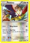 Pokemon - Braviary - 130/162 - Rare - Reverse Holo - XY - BREAKthrough ...