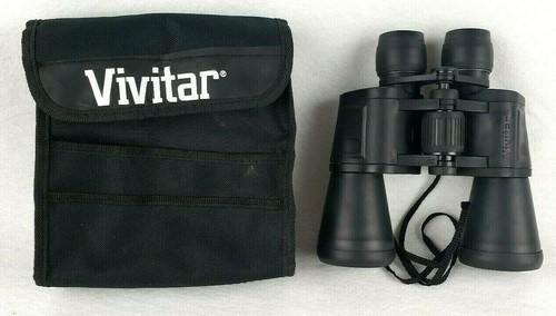 Vivitar 7x50 Binoculars | Coated Optics | 297ft x 1000 Yd | Black ...