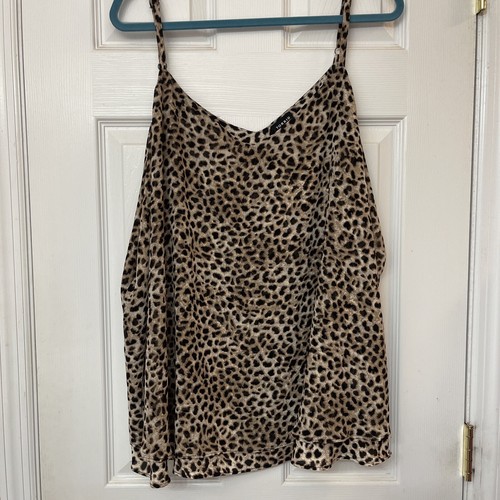 torrid Camisole Top Animal Print Leopard Cheetah Multicolor size 3 NWOT ...