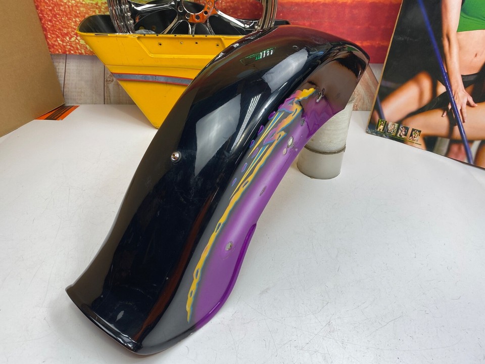 82-17 Harley Sportster 7" inch Bob Tail Duck tail Rear Fender ...