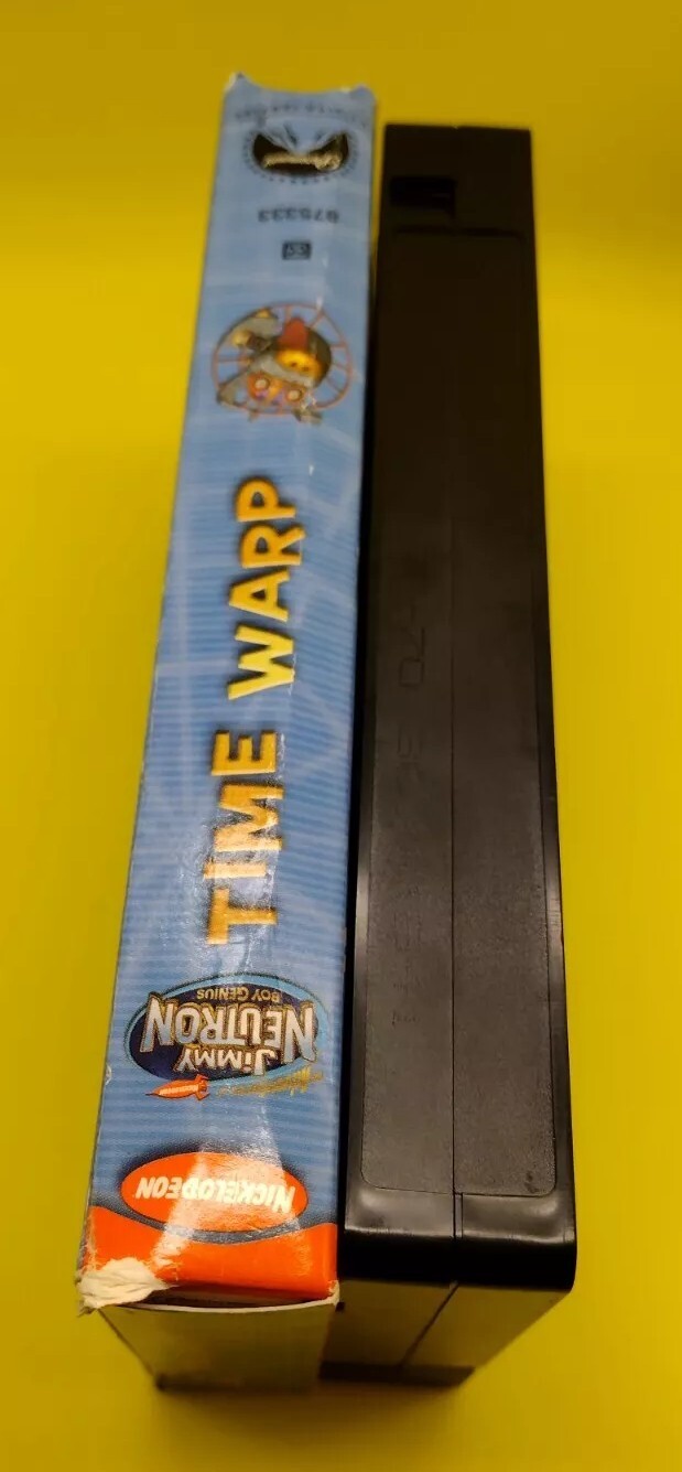 The Adventures of Jimmy Neutron, Boy Genius - Time Warp (VHS, 2003) for ...