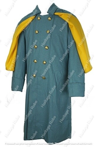 US Civil War Union Mounted Double Breasted Greatcoat Cape DDP - No ...