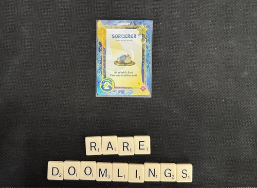 Holo Foil SORCERER Doomlings First Edition Rare NM Toy Legends of ...